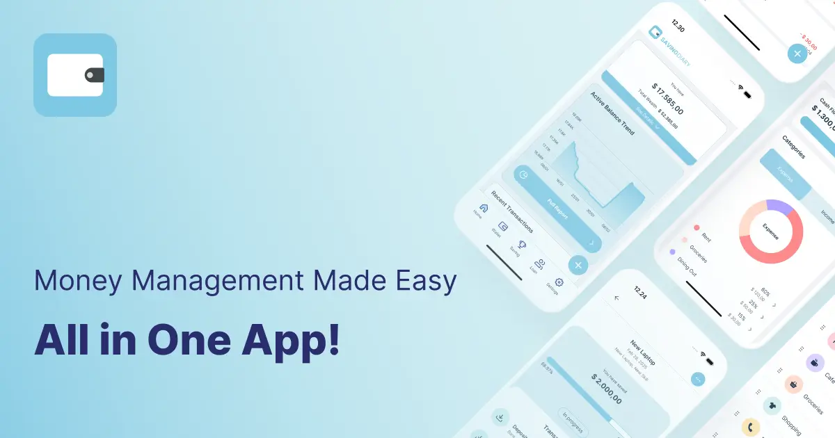 Saving Diary - Money Manager & Budget Tracker App